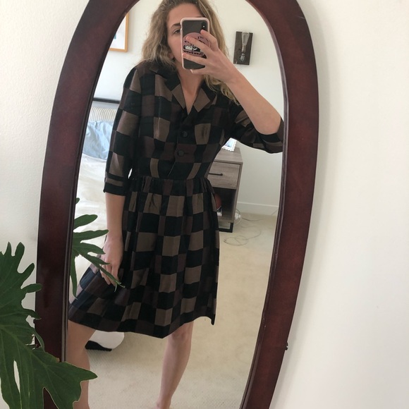 Vera Bradley | Dresses | Vintage Shimmery 8s Dress | Poshmark